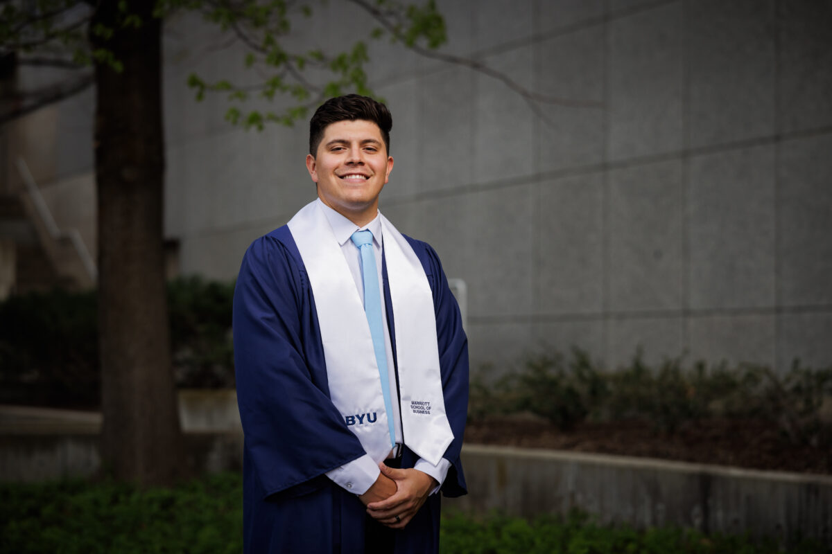 Blessed with opportunities: First-generation graduate felt drawn to BYU ...
